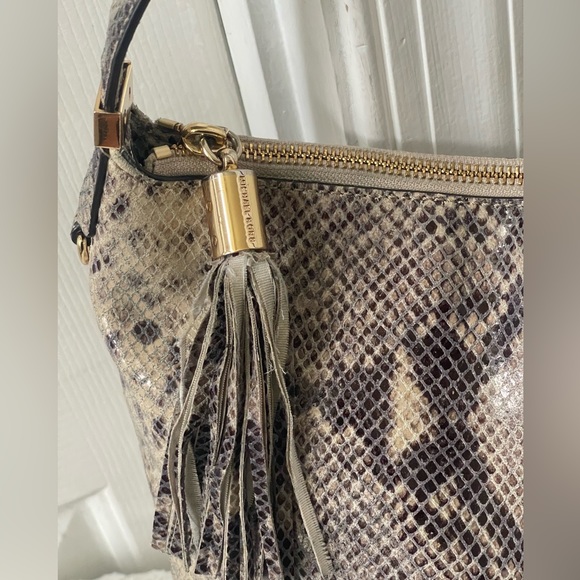 MICHAEL Michael Kors | Bags | Michael Kors Snake Print Shoulder Bag ...
